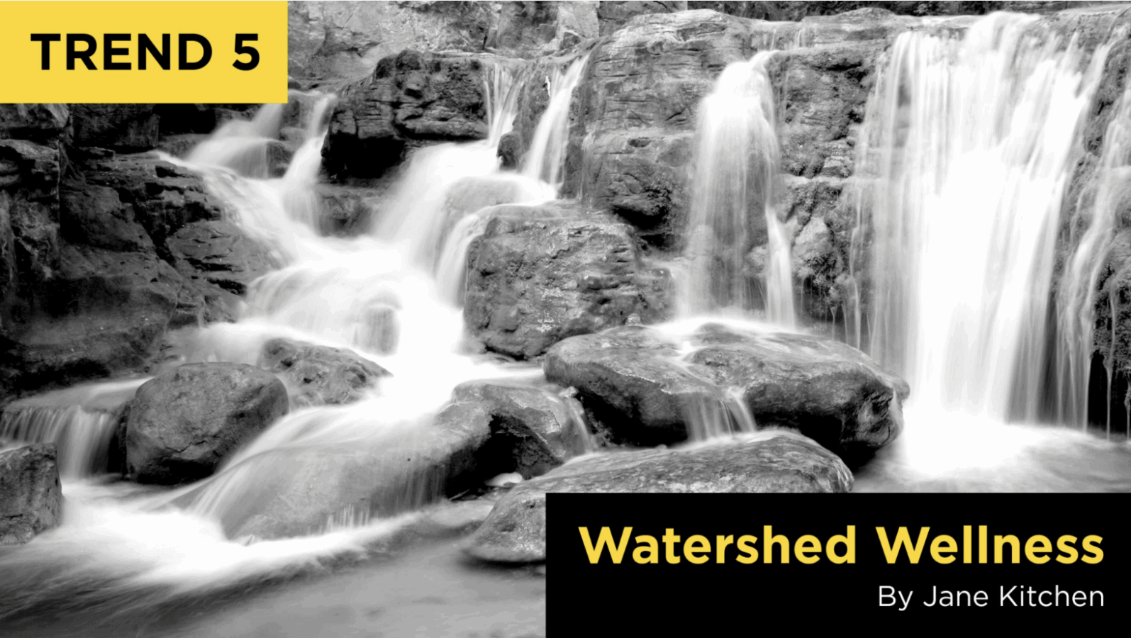Trend: Watershed Wellness - Global Wellness Summit